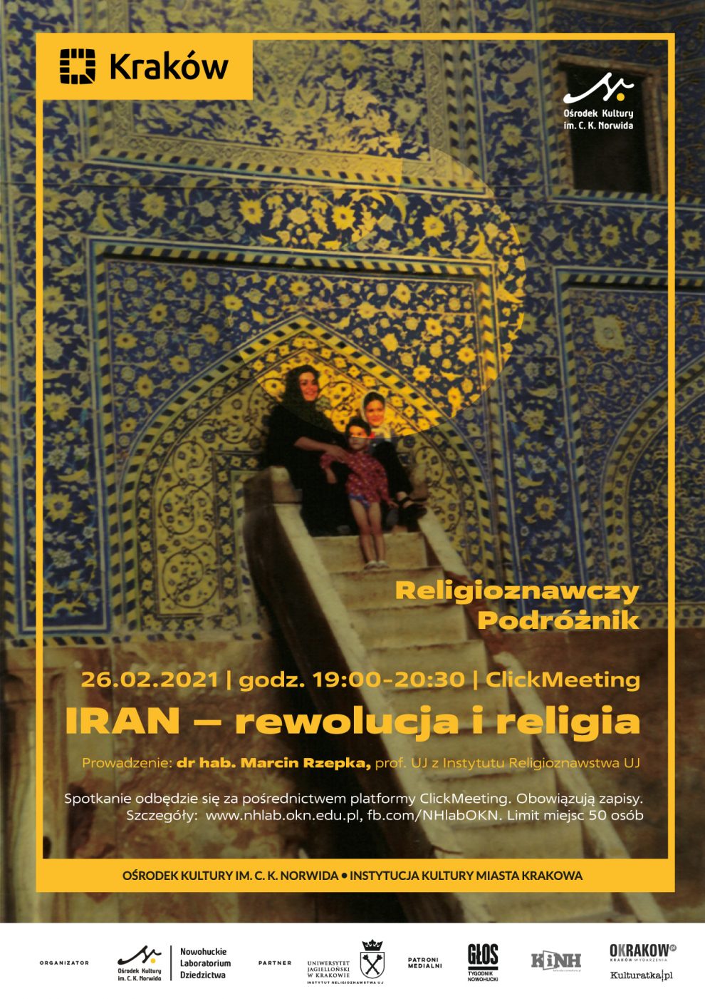 Religioznawczy podróżnik: Iran – rewolucja i religia - Kraków Pomaga