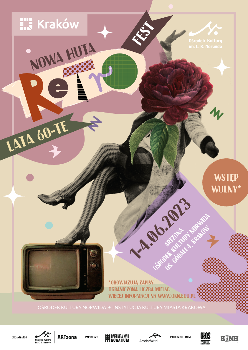 Lata 60. w Nowej Hucie: Korowód Nowohucki i Nowa Huta Retro Fest - Kraków Pomaga